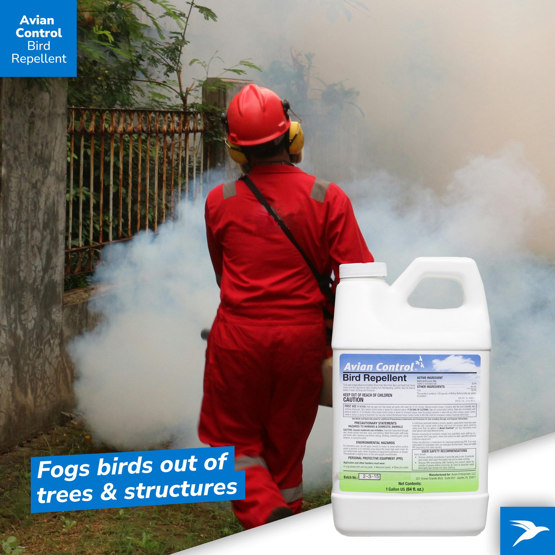 Smell & Taste Deterrents – Bird Barrier