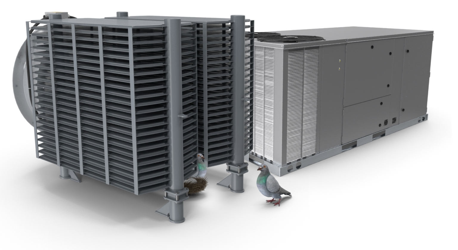Shop By Problem – HVAC – Bird Barrier