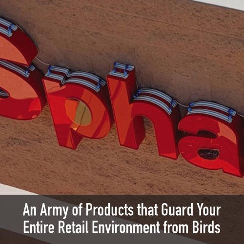 Visual Deterrents – Bird Barrier